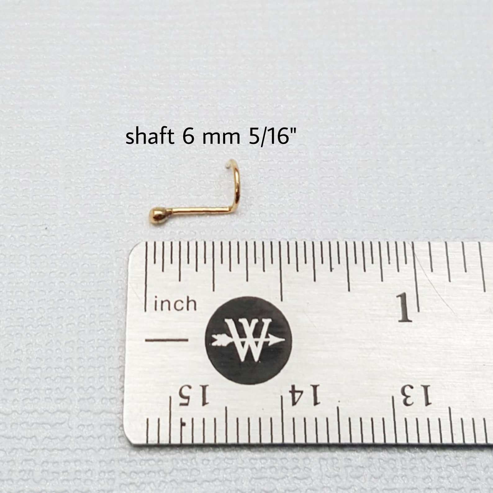 24K Gold Jewelry. Solid 24k Gold Nose Stud. 24k Real Gold Ball - Etsy