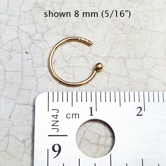 10k gold nose ring store