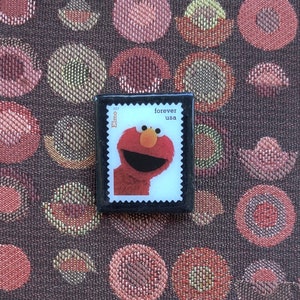Elmo Postage Stamp Pin/lapel Pin - Etsy