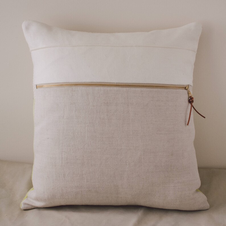 LAUREL Throw Pillow Handmade Artisan Woven Textile Art Bespoke Home ...