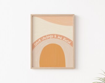 Have Courage Be Kind - Etsy