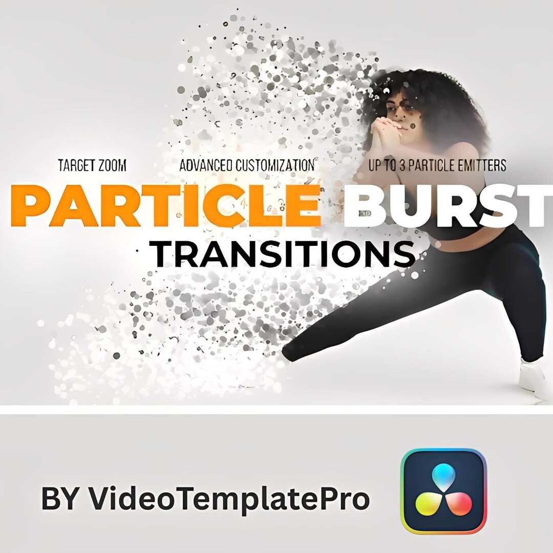 Davinci Resolve Particle Burst Transitions – Animation FX (digital ...