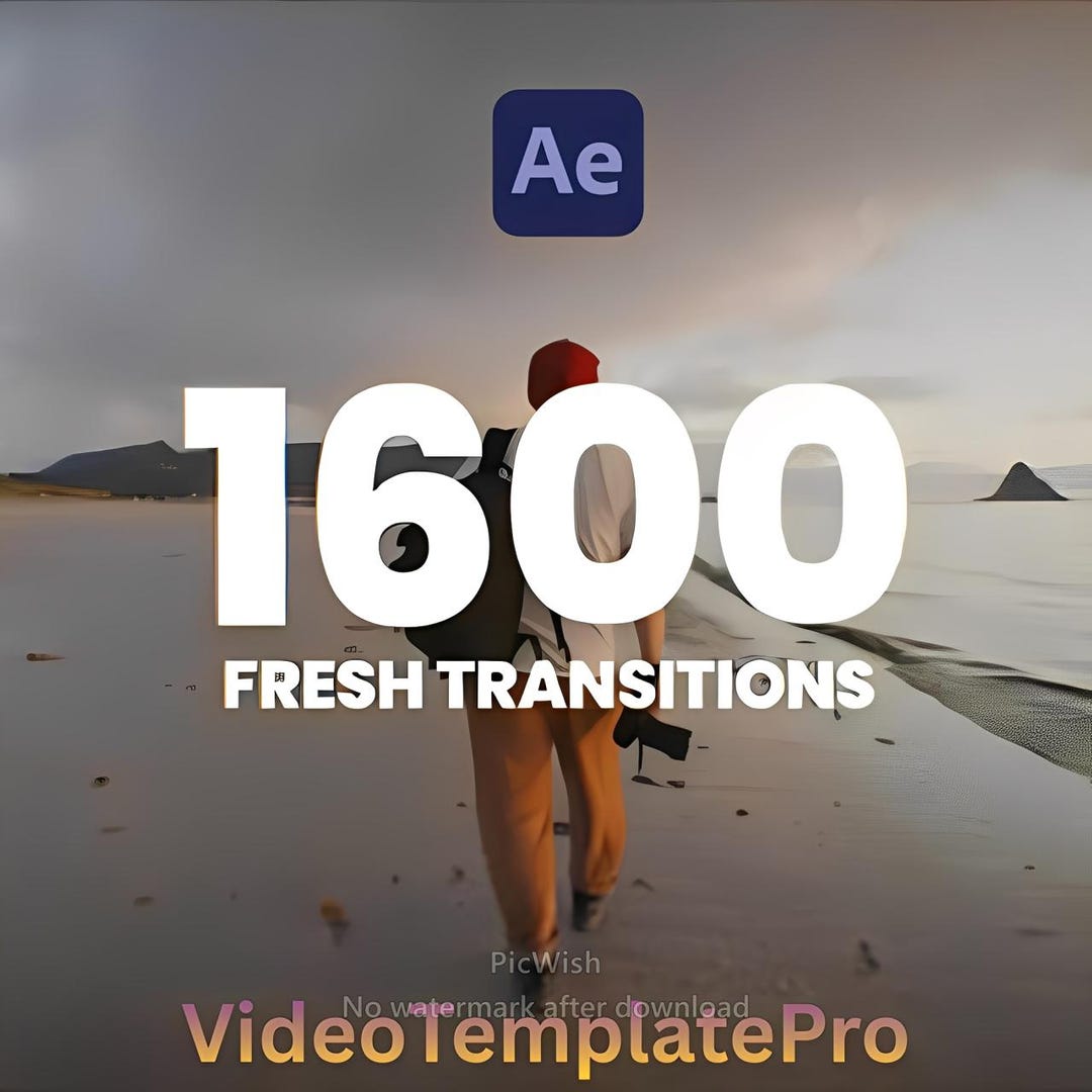 1600+ After Effects Transitions | Motion Graphics Pack (digital ...