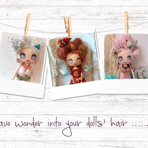 Instant Digital Download - Cloth Doll Hair PDF Tutorial Class ...