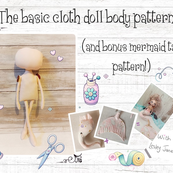 Cloth Doll Body - Etsy