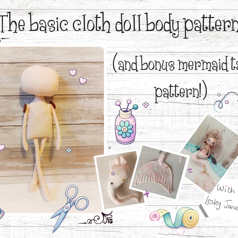 Cloth Doll Body - Etsy