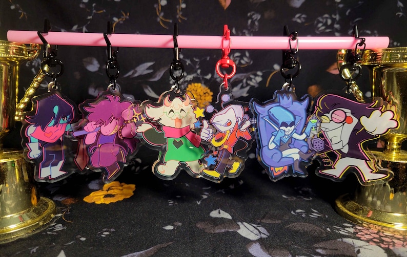 Deltarune Acrylic Keychains *BACK IN STOCK! - Etsy