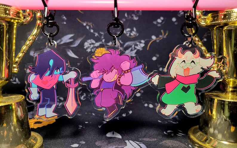 Deltarune Acrylic Keychains *BACK IN STOCK! - Etsy