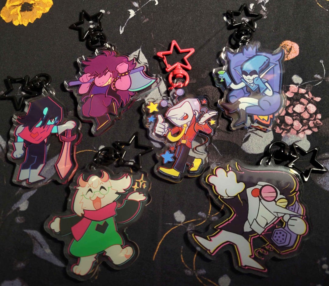 Deltarune Acrylic Keychains *BACK IN STOCK! - Etsy