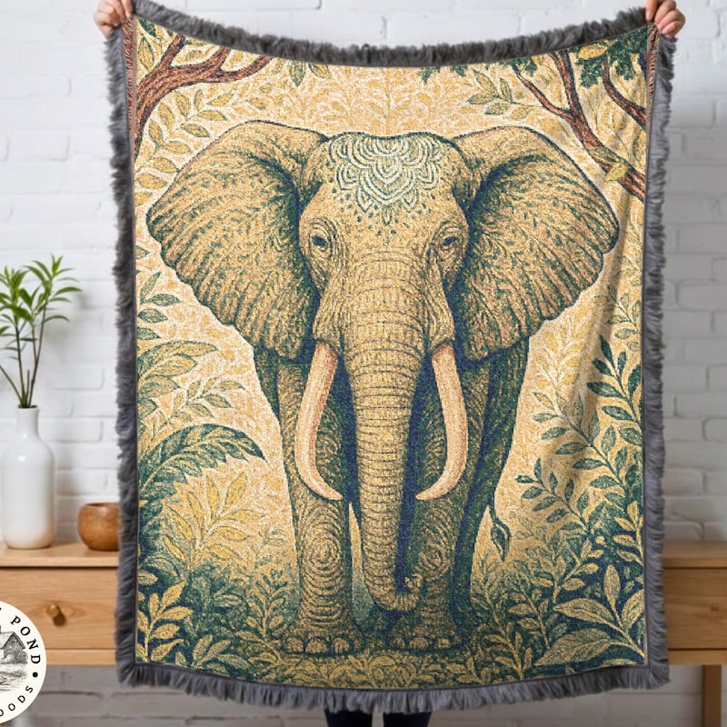 Elephant Tapestry - Etsy