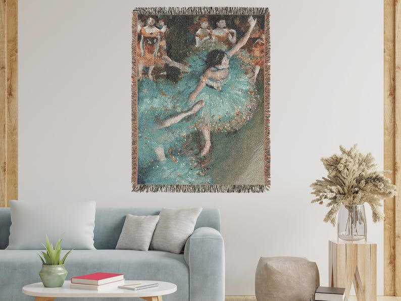 Ballerina Wall Art for Girls Room – Ballet Decor Blanket – Ballerina ...