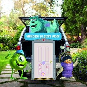 Monster Inc Trunk or Treat - Etsy