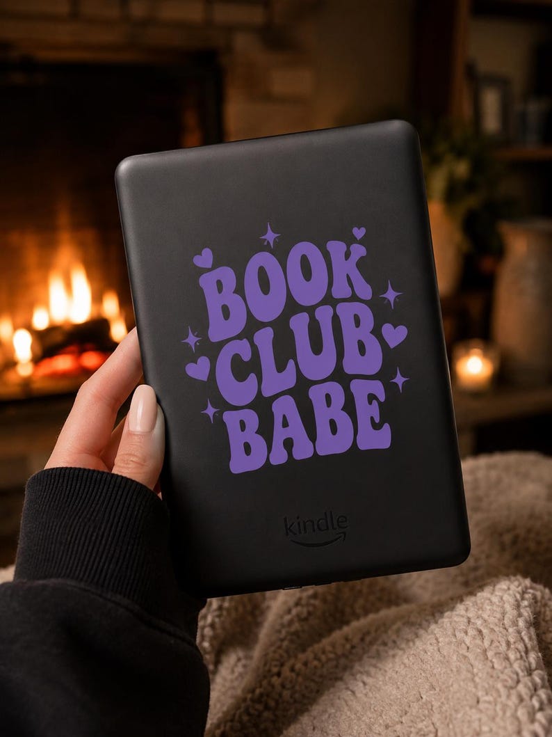 Bookish Vinyl Decals | Spicy Reader Girl Stickers (kindle, Laptop ...