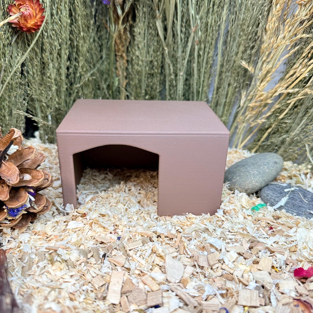 Lightweight Hide With Optional Removal Lid, Carrier Hide, Hamster Hide ...