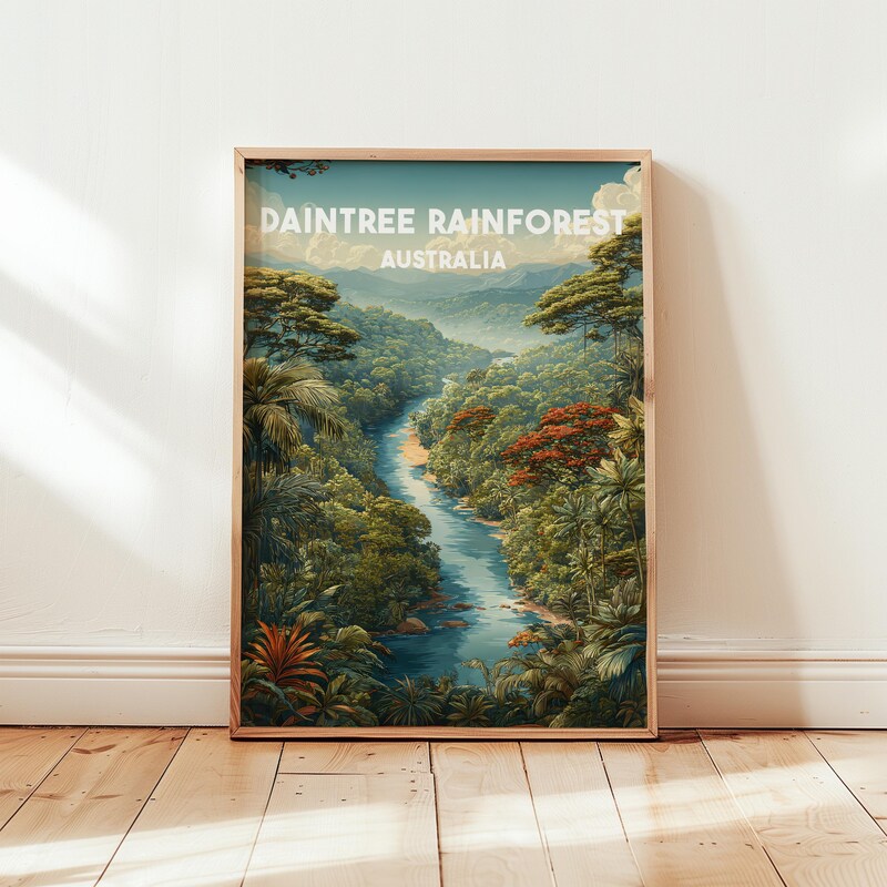 Rainforest Poster - Etsy UK