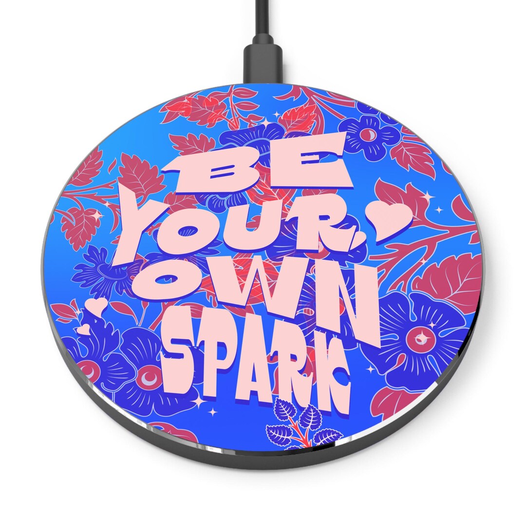 Colorful Wireless Charger - Be Your Own Spark, Fast Charging Pad ...