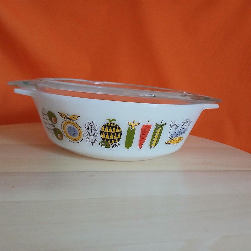Retro Casserole Bowls - Etsy UK