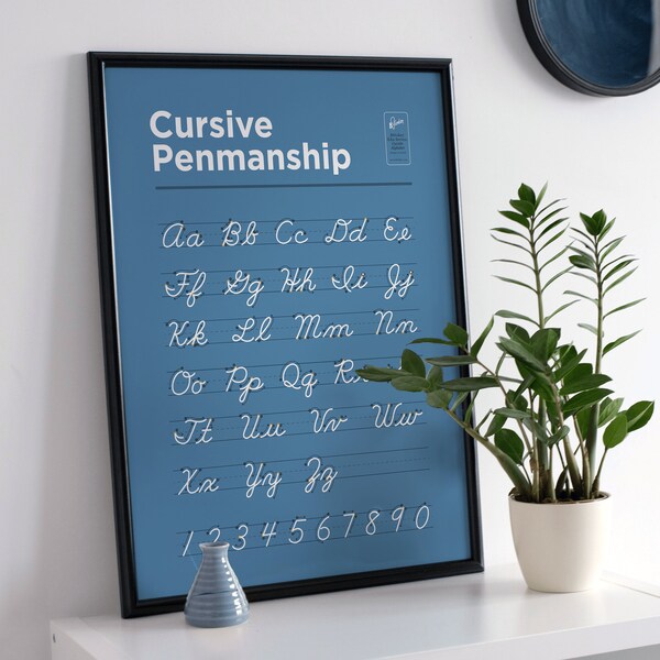 Cursive Alphabet - Etsy