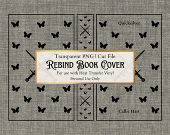 Quicksilver Book Cover and Spine Digital File, Book Rebind, Romantasy ...