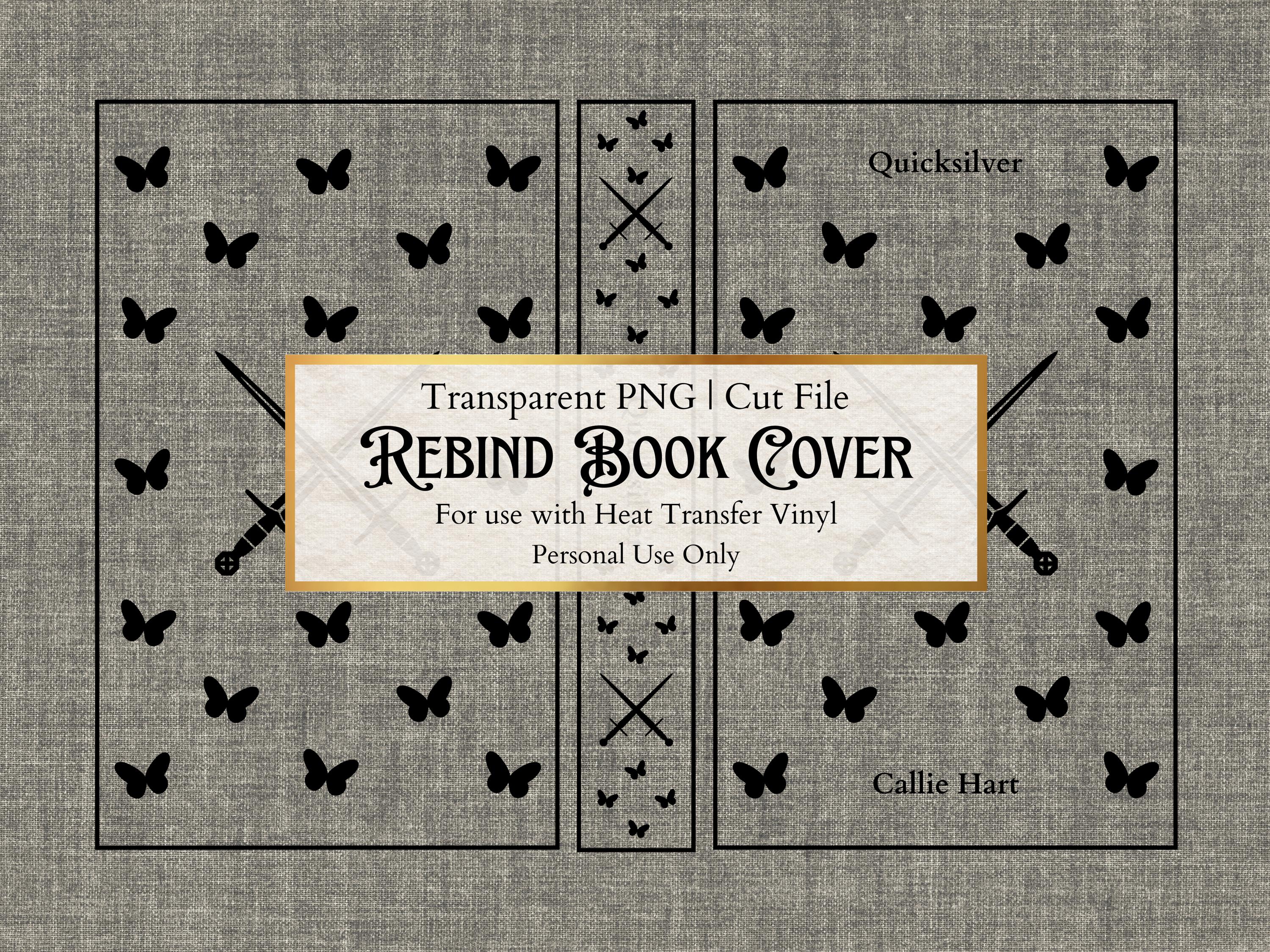 Quicksilver | Rebind Book Cover | Transparent PNG | Digital Download - Etsy