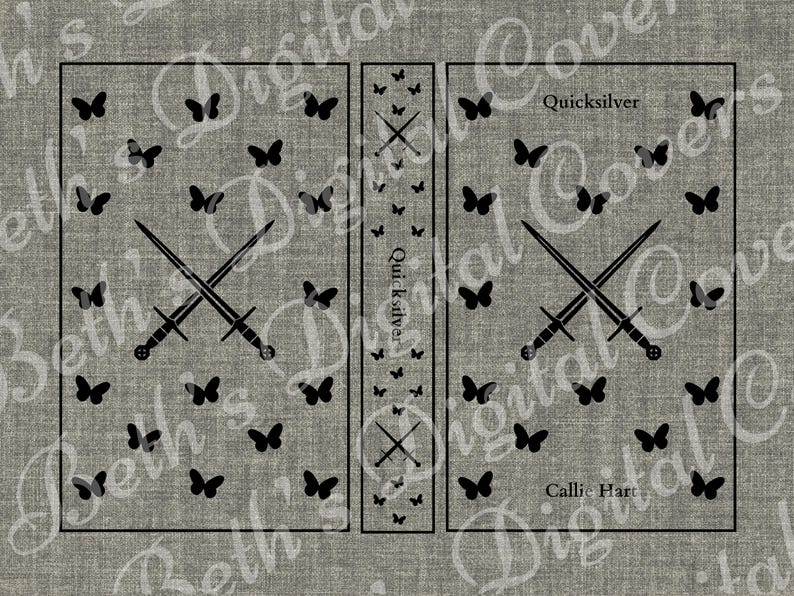 Quicksilver | Rebind Book Cover | Transparent PNG | Digital Download - Etsy
