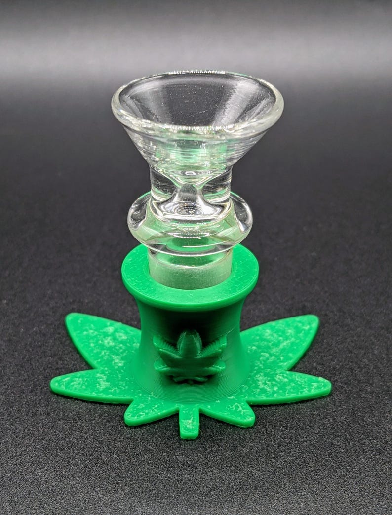 Standard Sized Weed Leaf Water Pipe Bowl Holder - Etsy