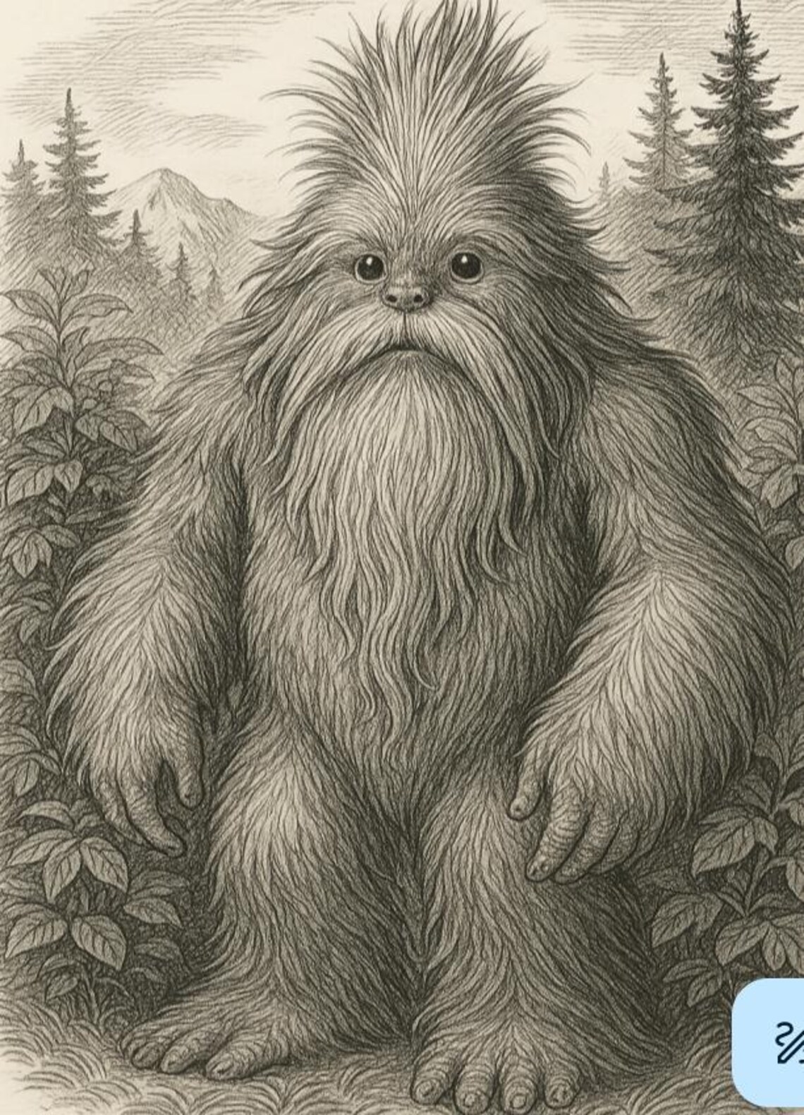 21 Sasquatch Printable Coloring Pages - Etsy Canada