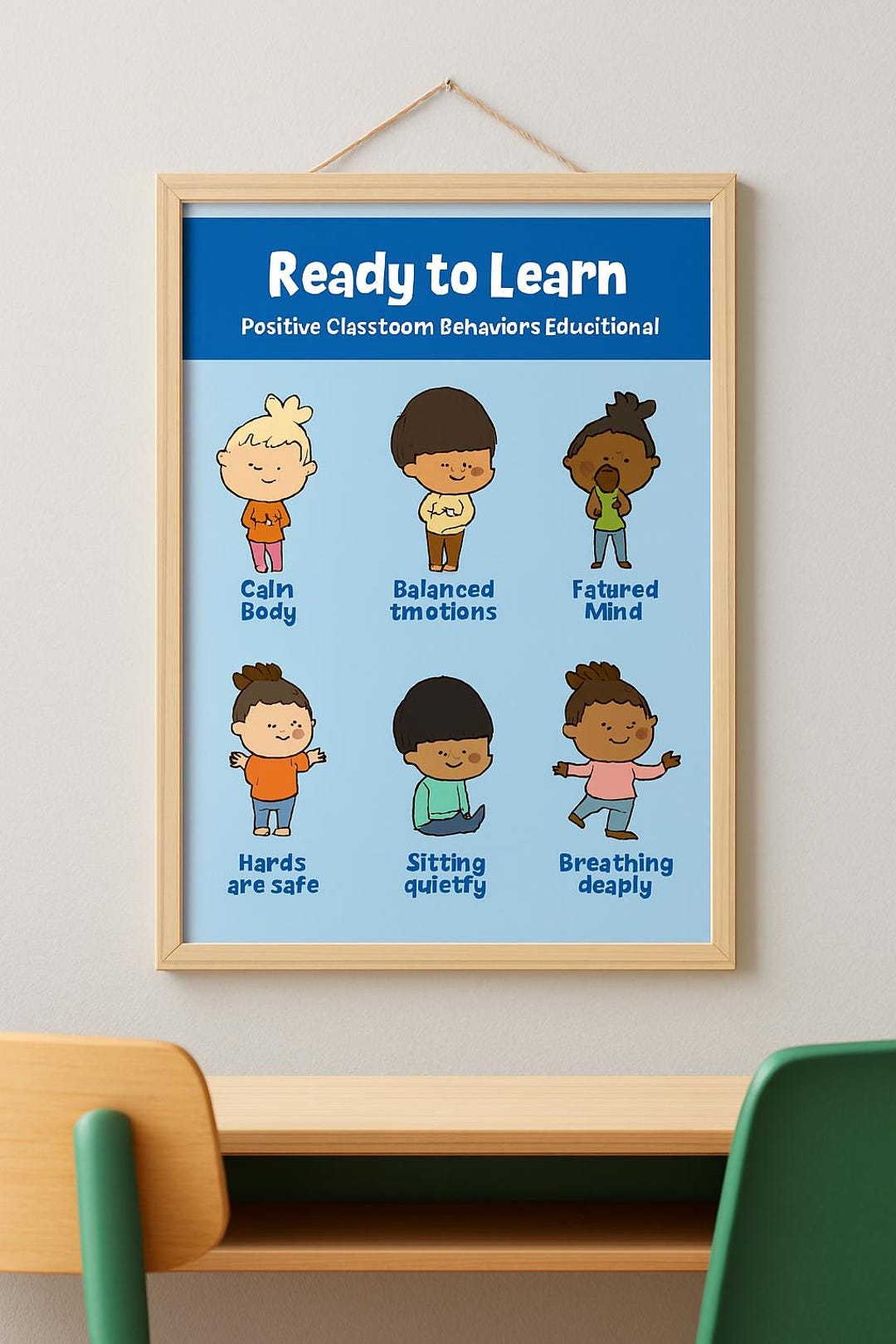 Ready to Learn – Positive Classroom Behaviors Educational Poster - Etsy