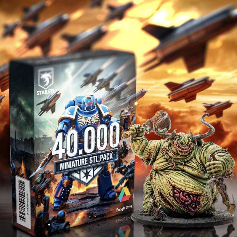 Warhammer40k Space Marine Stl Files - Etsy