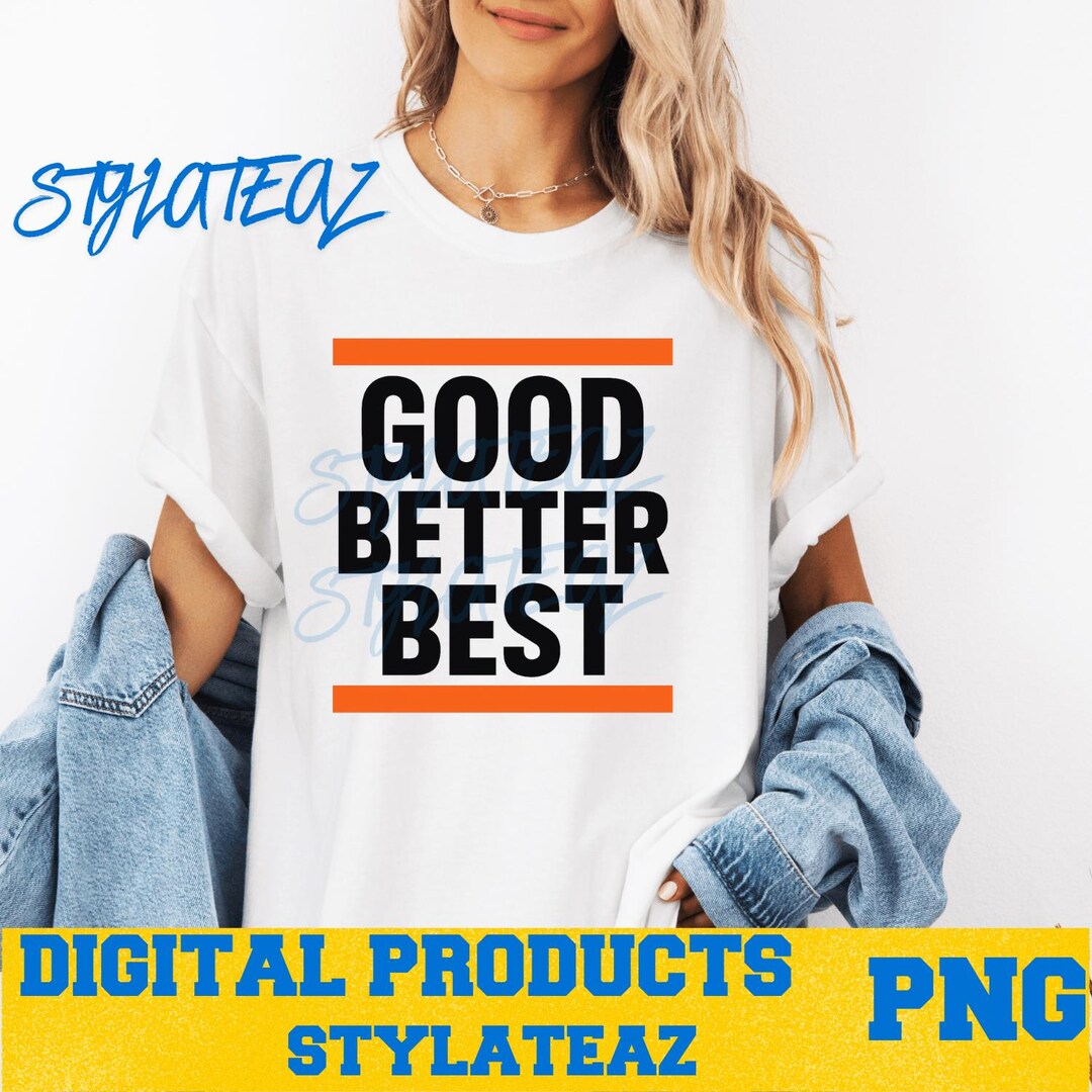 Motivational Quote PNG: Good Better Success Typography (digital ...