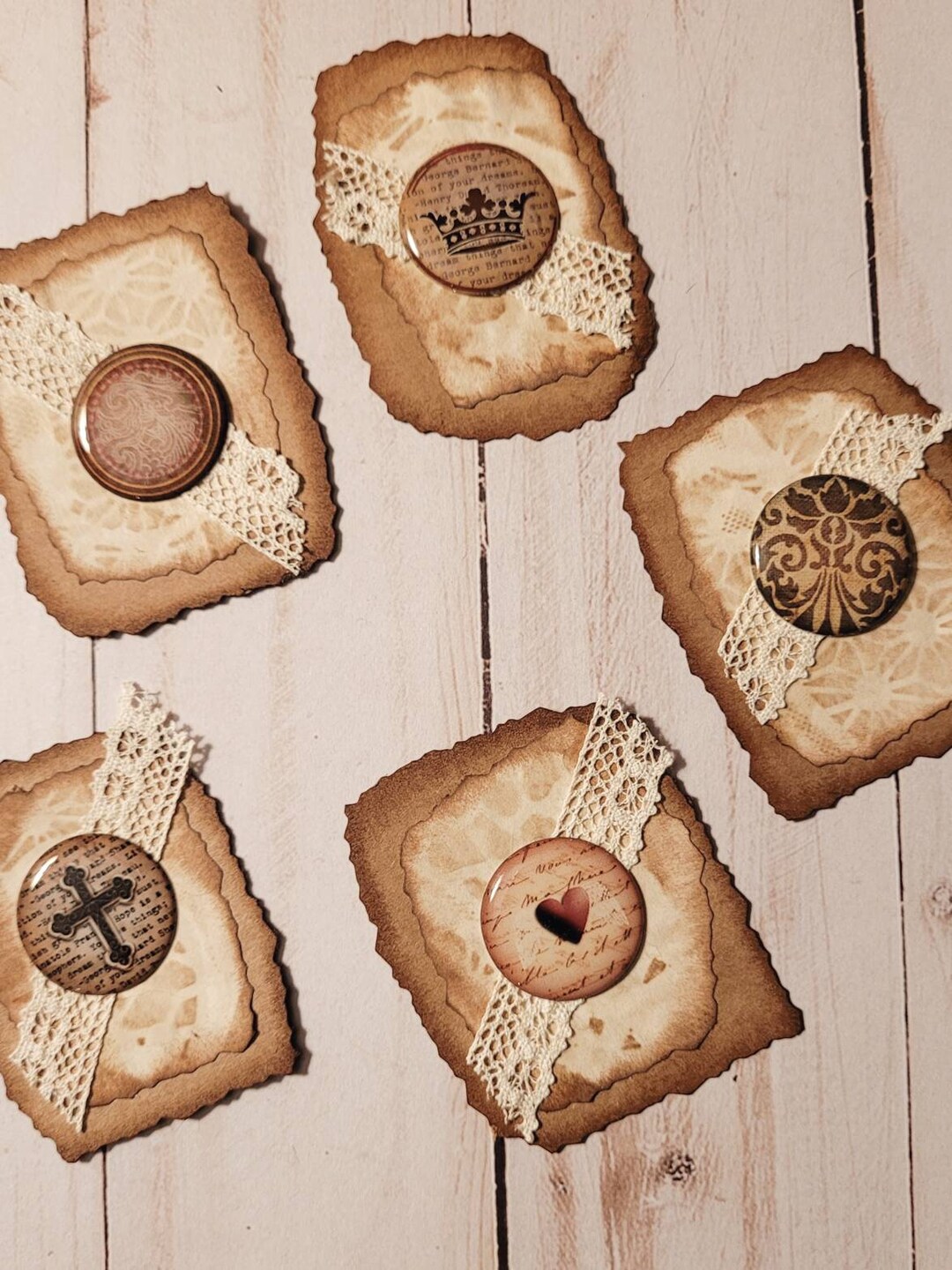 Junk Journal Ephemera Paper Clusters Journal Spots Distressed