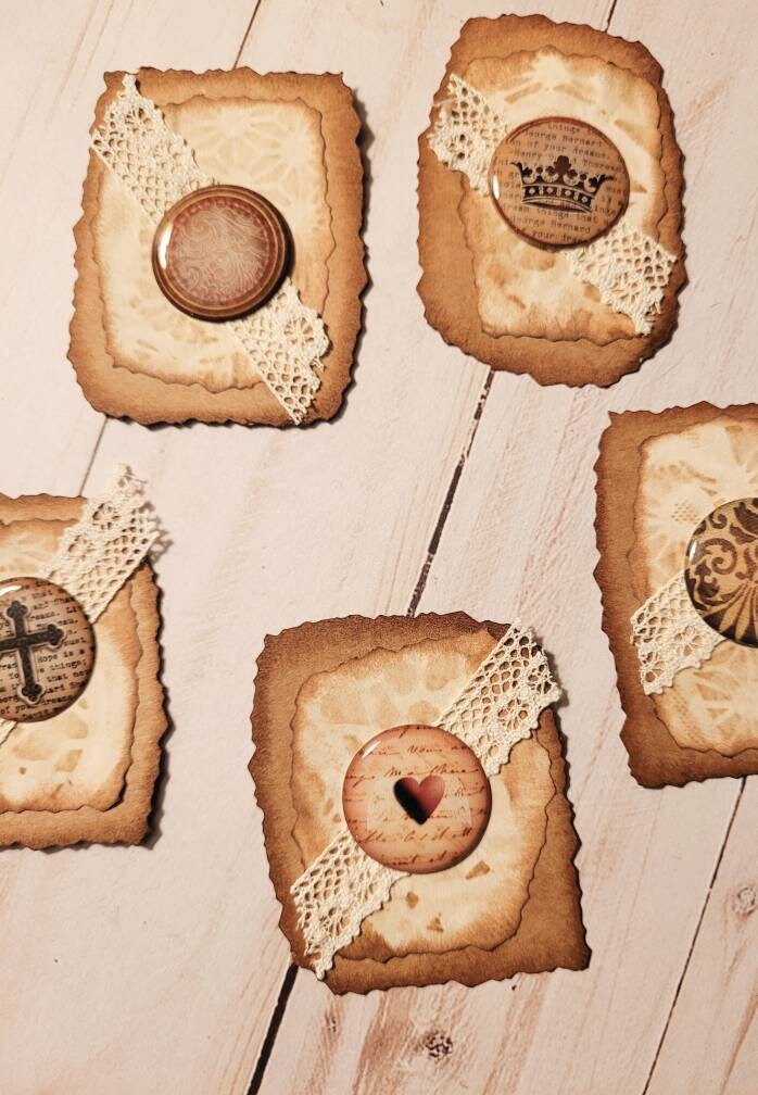 Junk Journal Ephemera Paper Clusters Journal Spots Distressed