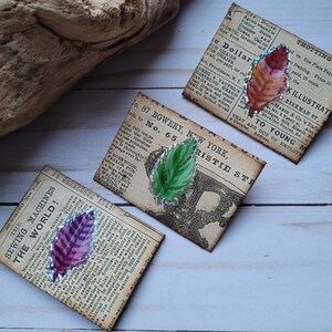Mini Handmade Envelopes, Embellished for Junk Journals, Ephemera ...