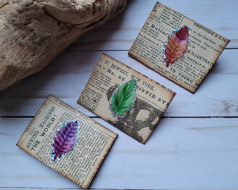 Mini Handmade Envelopes, Embellished for Junk Journals, Ephemera ...
