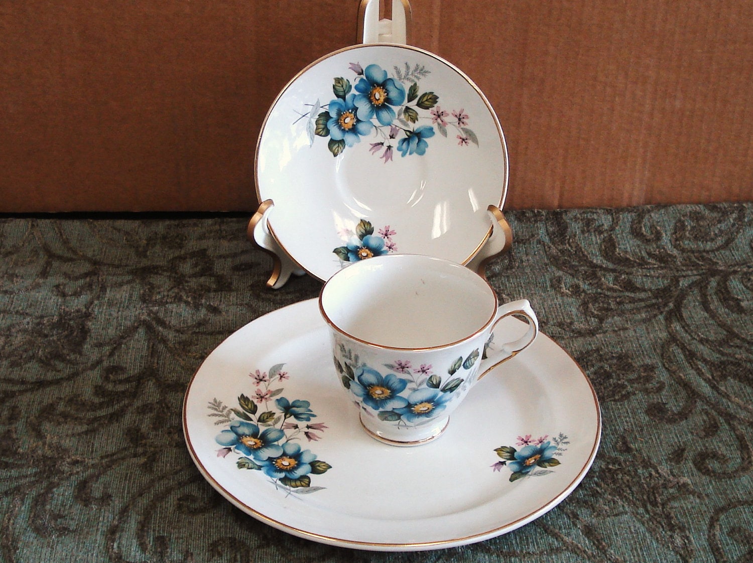 Vintage OLD FOLEY by James Kent Staffordshire China Single - Etsy