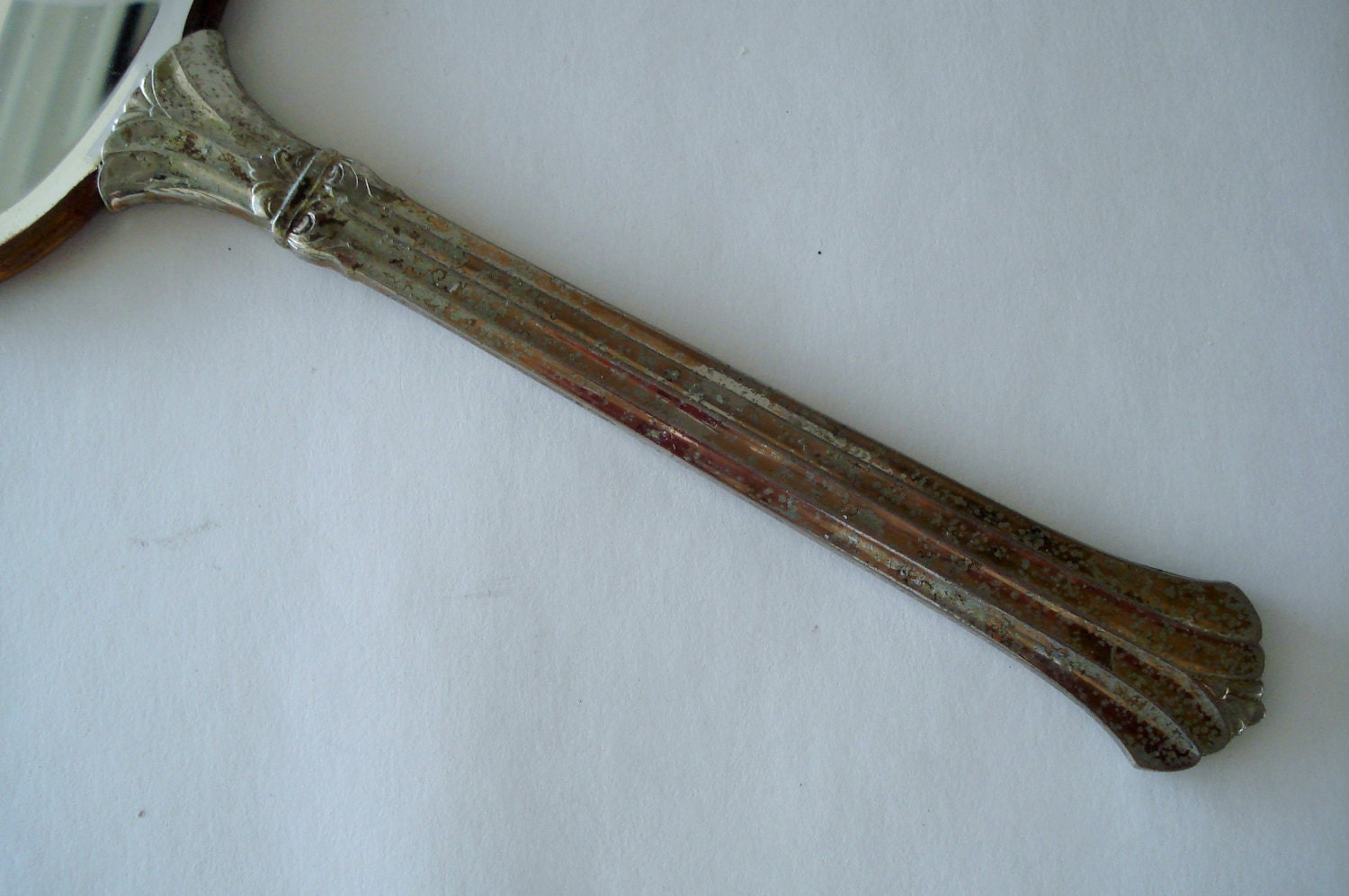 Vintage Silver Plated Hand Mirror as Is. - Etsy