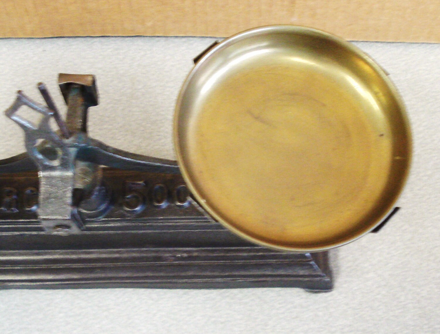 Antique FORCE 500 Gr Cast Iron Scale. - Etsy