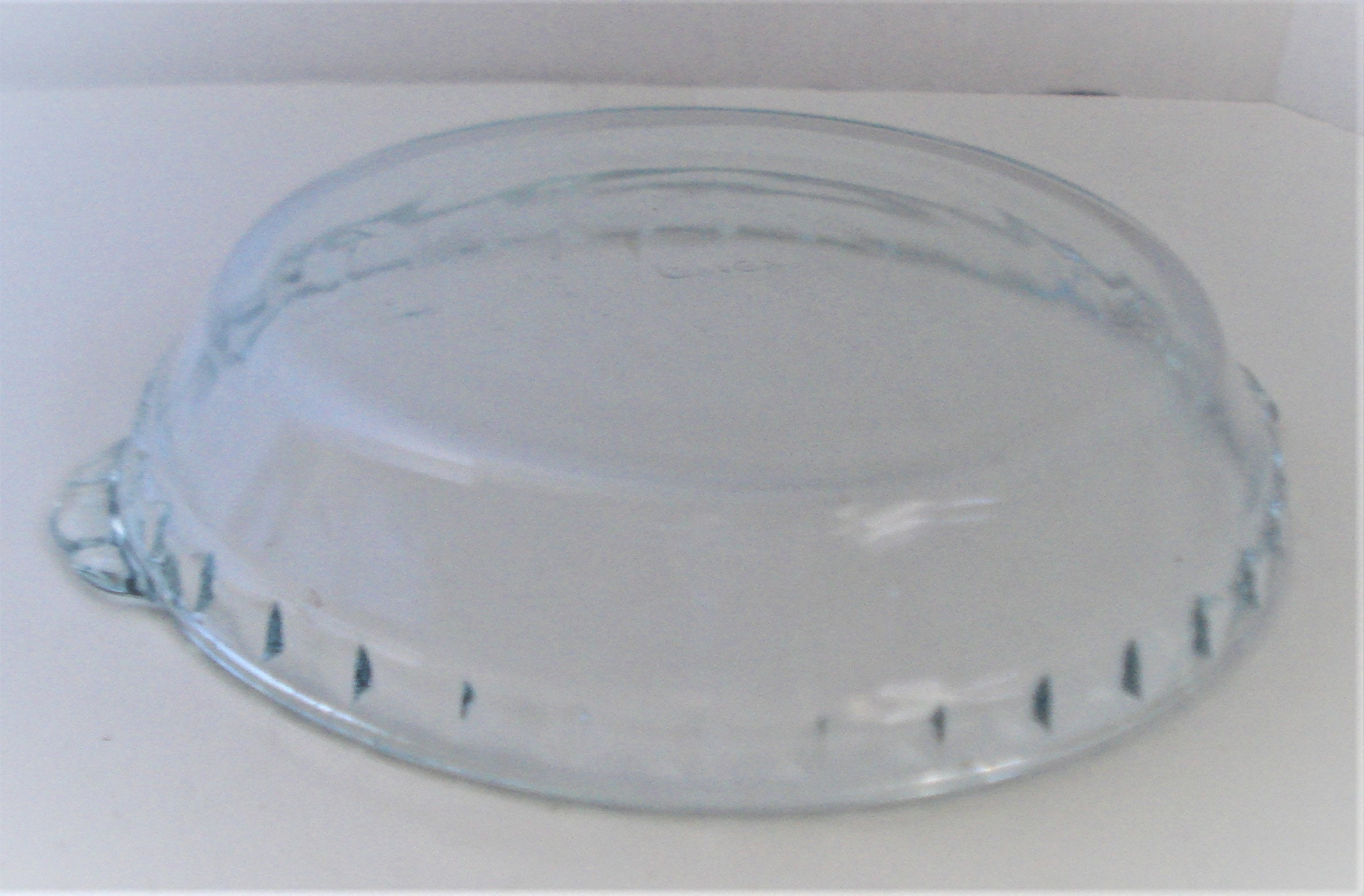 PYREX Clear Glass Pie Plate. - Etsy