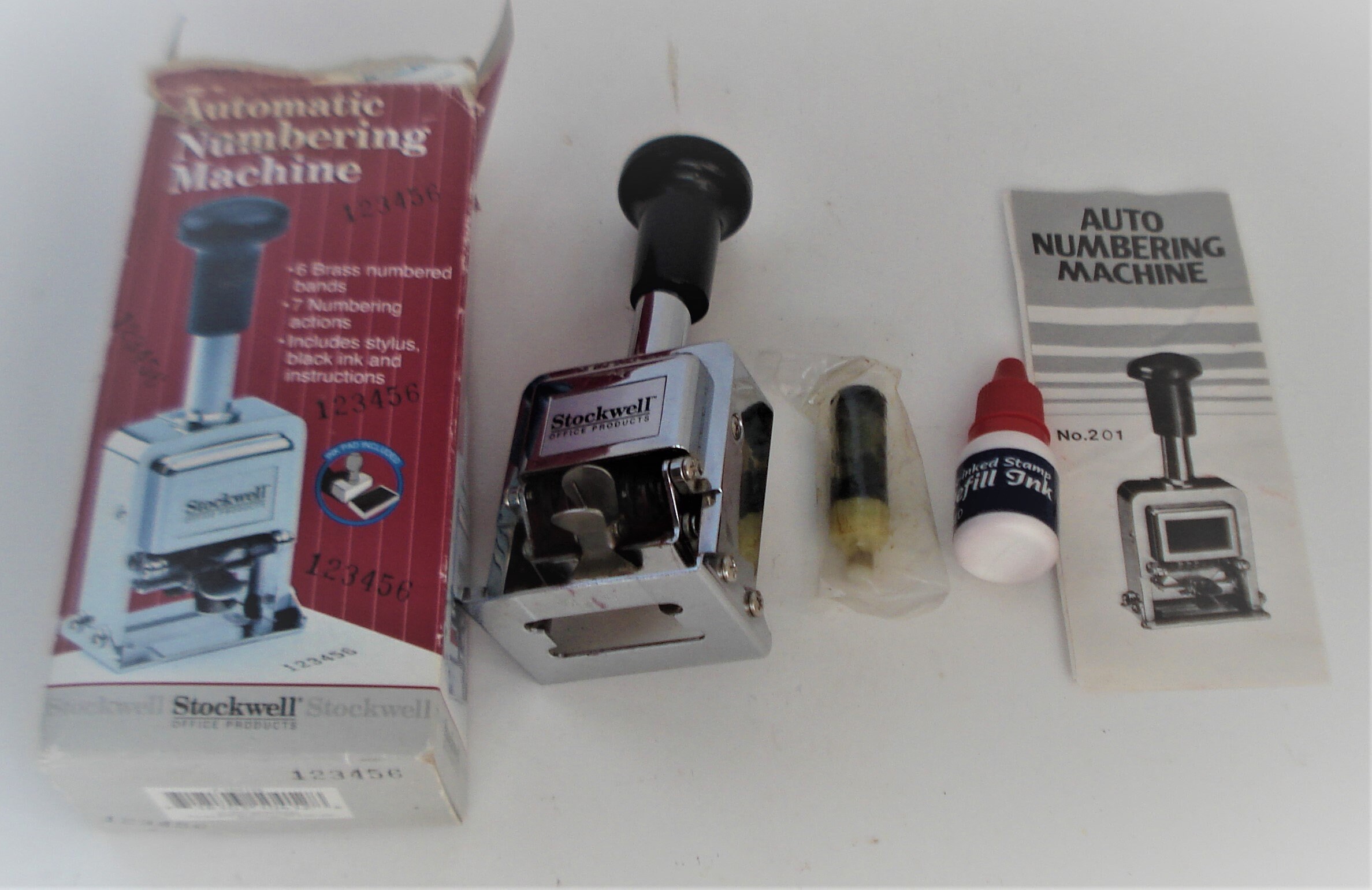 Vintage Stockwell Automatic Numbering Machine. - Etsy