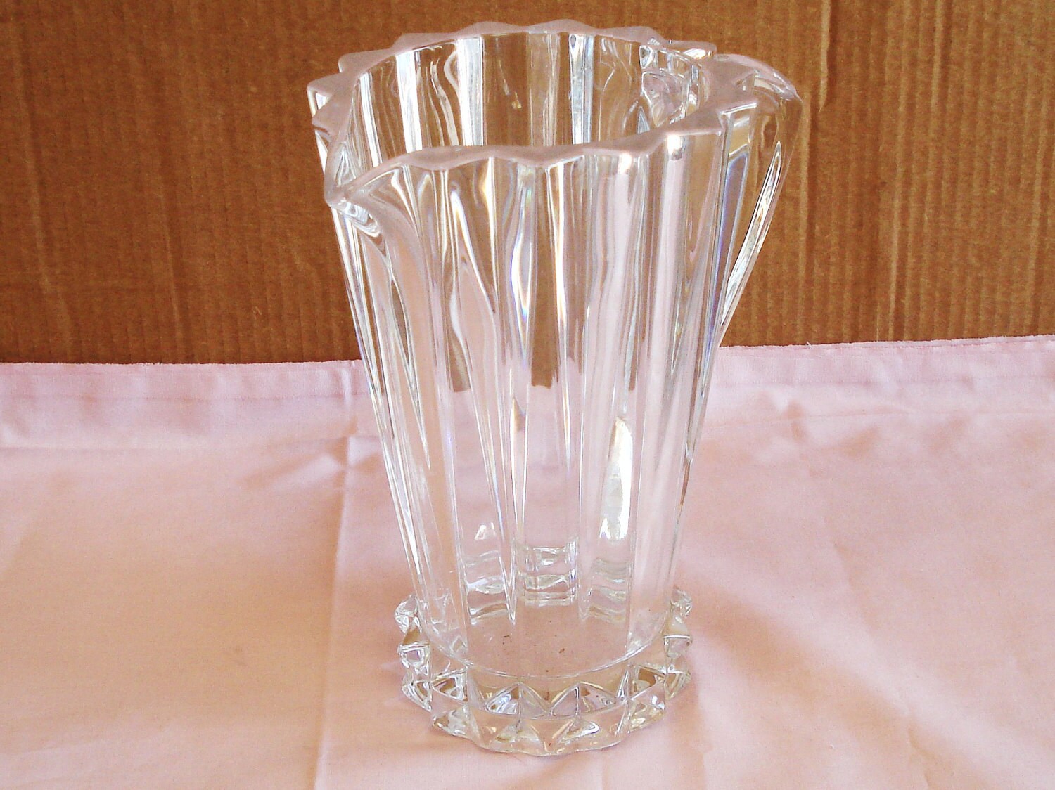 ROSENTHAL Germany Clear Lead Crystal Pitcher. - Etsy