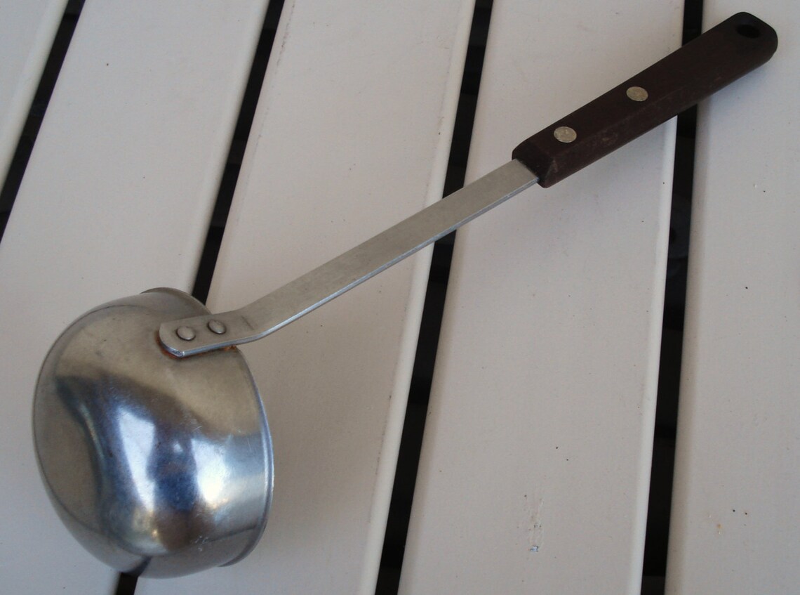 Vintage Ekco ETERNA Stainless Steel USA Serving Ladle Kitchen Utensil ...