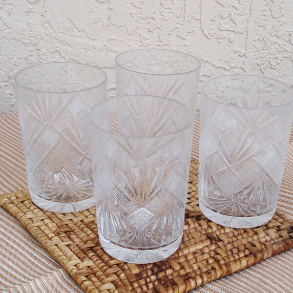 Lead Crystal Tumblers - Etsy