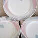 Mikasa INTAGLIO La FLEUR Pattern CAC91 3 Salad Desert Lunch Plates ...