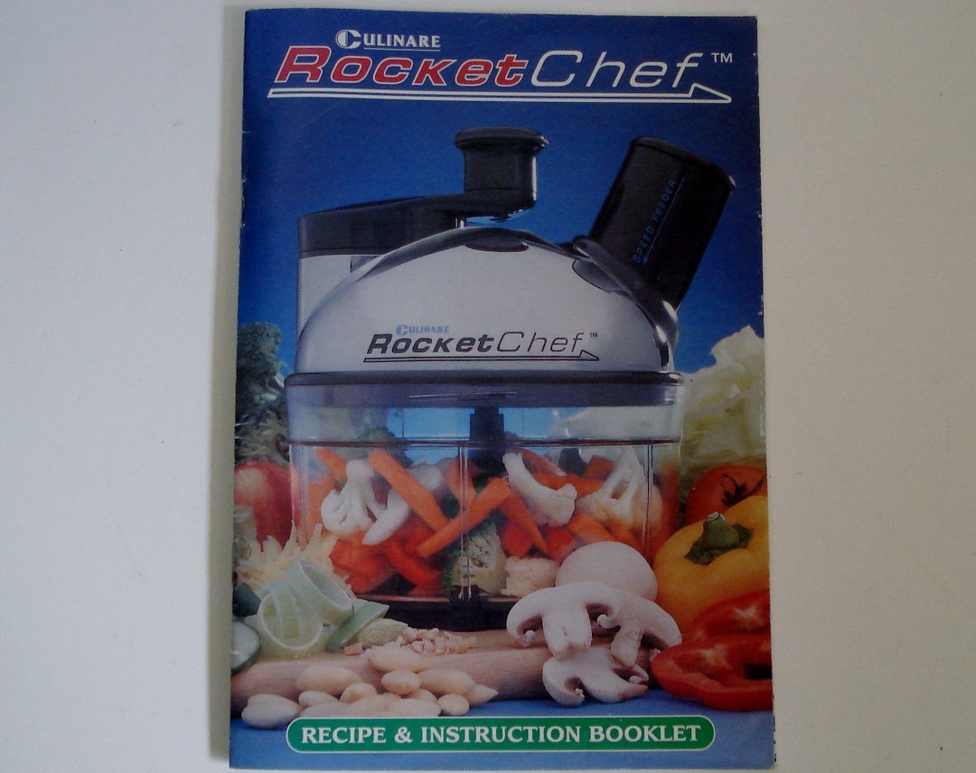 Culinare ROCKET CHEF Manual Replacement Parts. - Etsy Australia