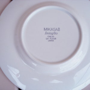 Mikasa INTAGLIO LA Fleur Pattern CAC91 4 Bread and Butter - Etsy