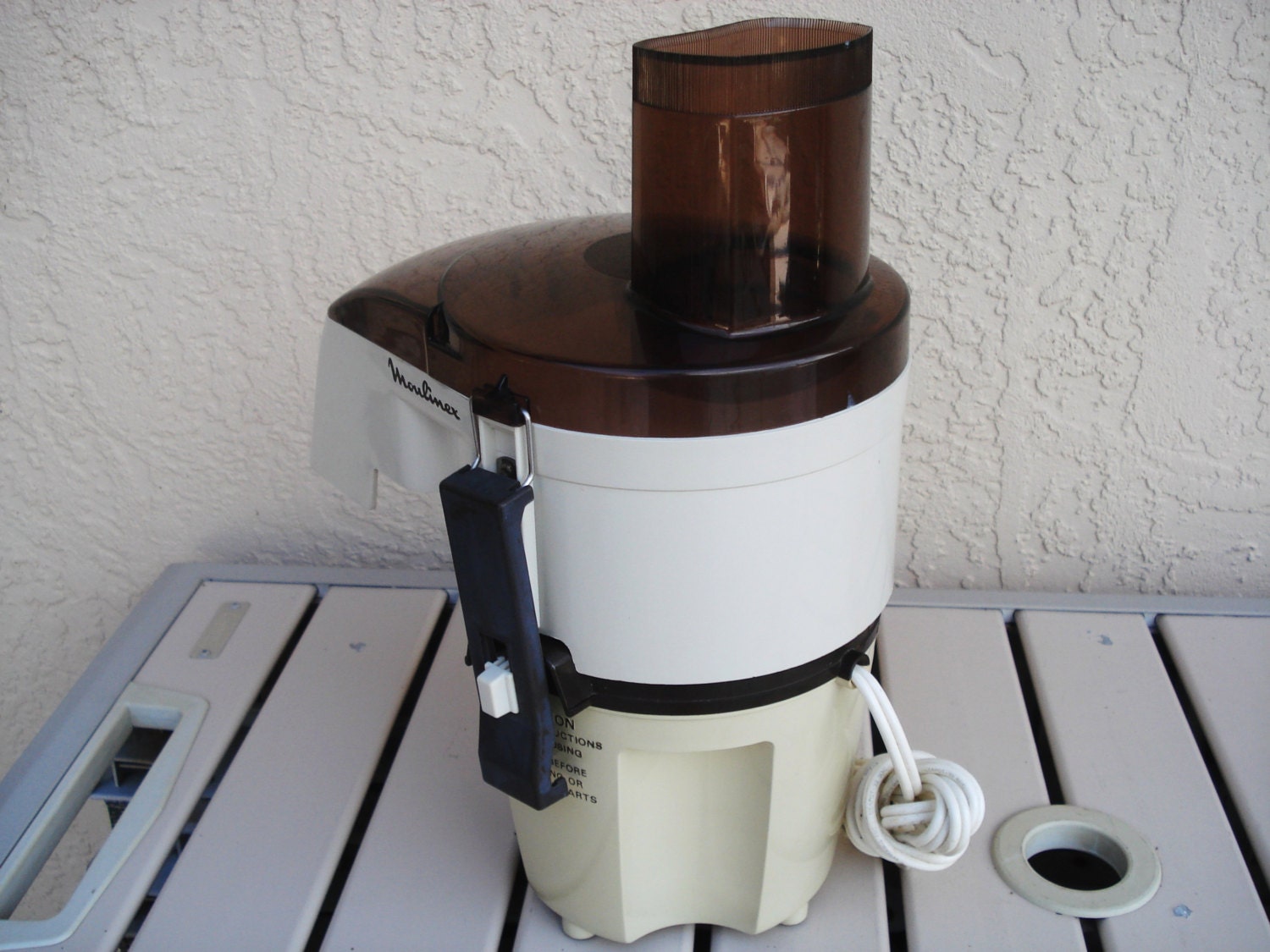 MOULINEX La MACHINE I Electric Food Processor Motor Chopper Lid Blade ...