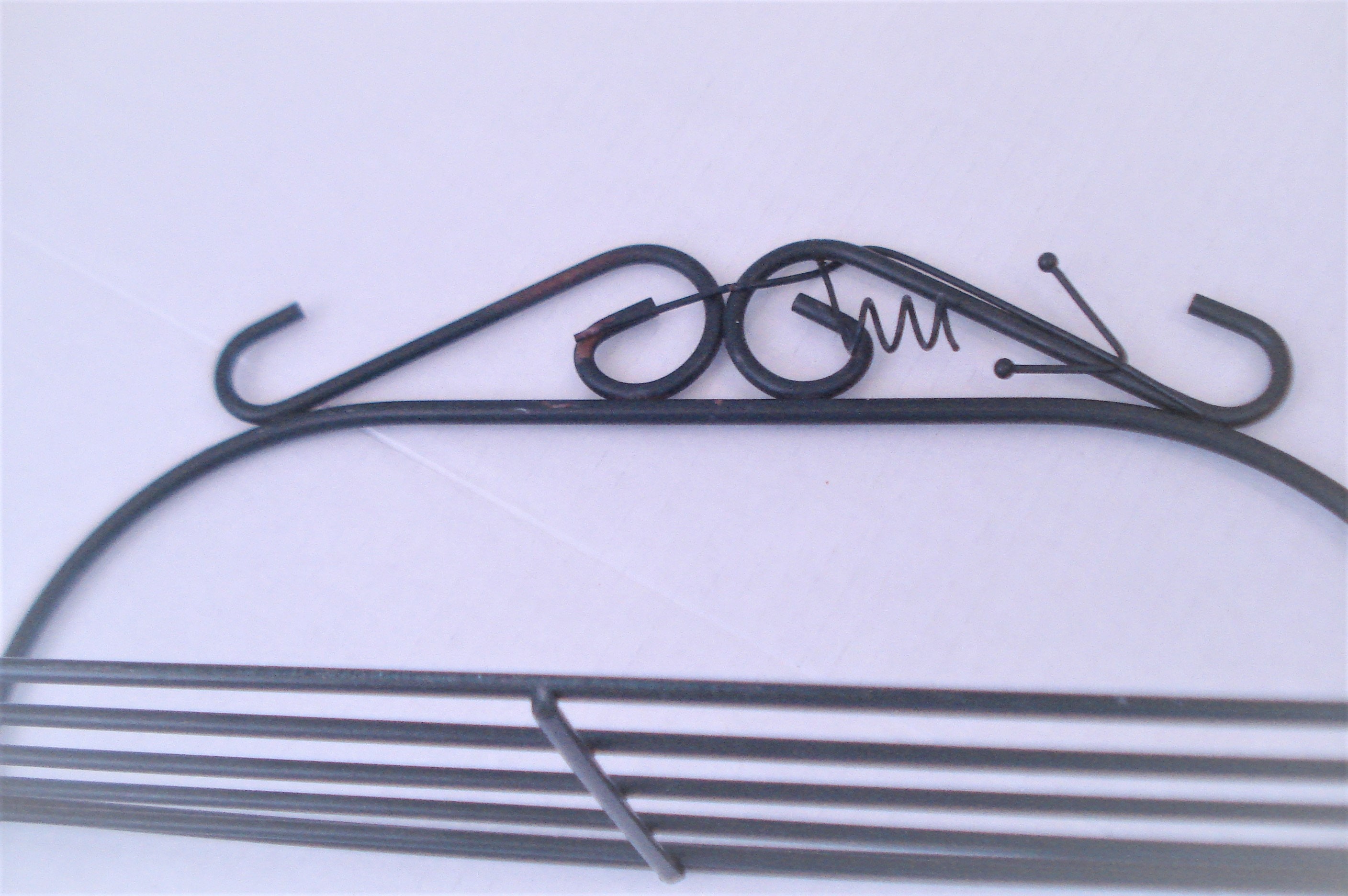 Metal Wire Wall Mount Double Shelf. - Etsy