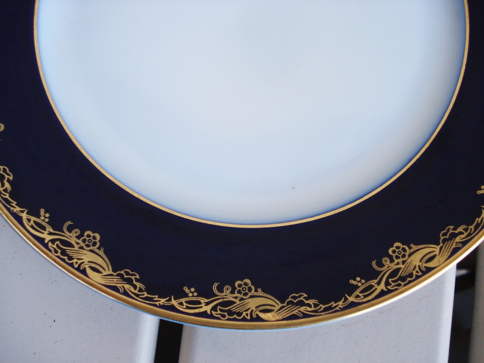 ROSENTHAL Classic Rose China 6090 Pattern in Cobalt Blue and Gold. - Etsy