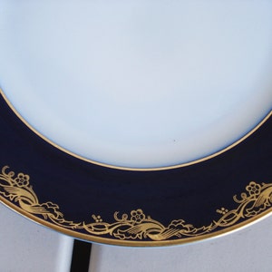 ROSENTHAL Classic Rose China 6090 Pattern in Cobalt Blue and Gold. - Etsy