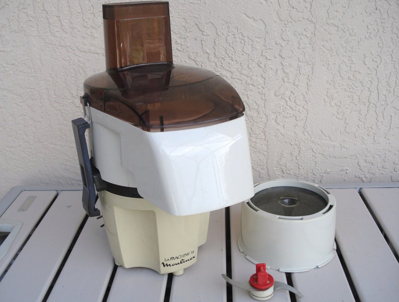 MOULINEX La MACHINE I Electric Food Processor Motor Chopper Lid Blade ...